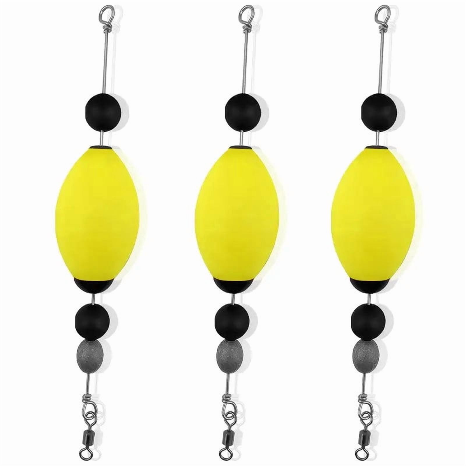 3PC Marker Buoys Fishing Float Set with Weight, Fishing Float Set with ...