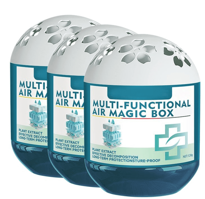 3PC New Indoor Air Purification Dust Removal Magic Box,Plant Extract ...
