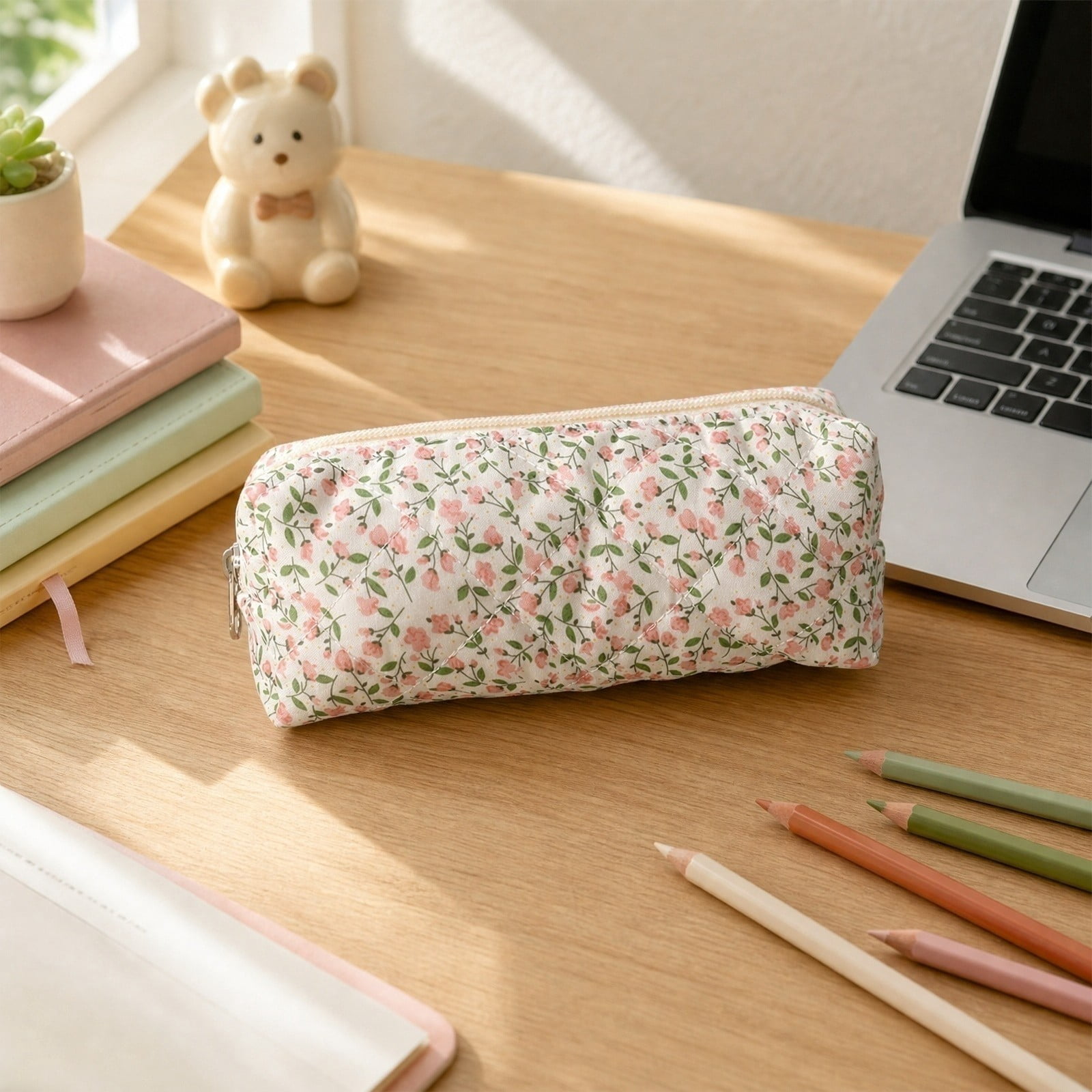 3PC Outdoor teacher gifts Colorful Pencil Pouch Makeup Brush Bags For ...