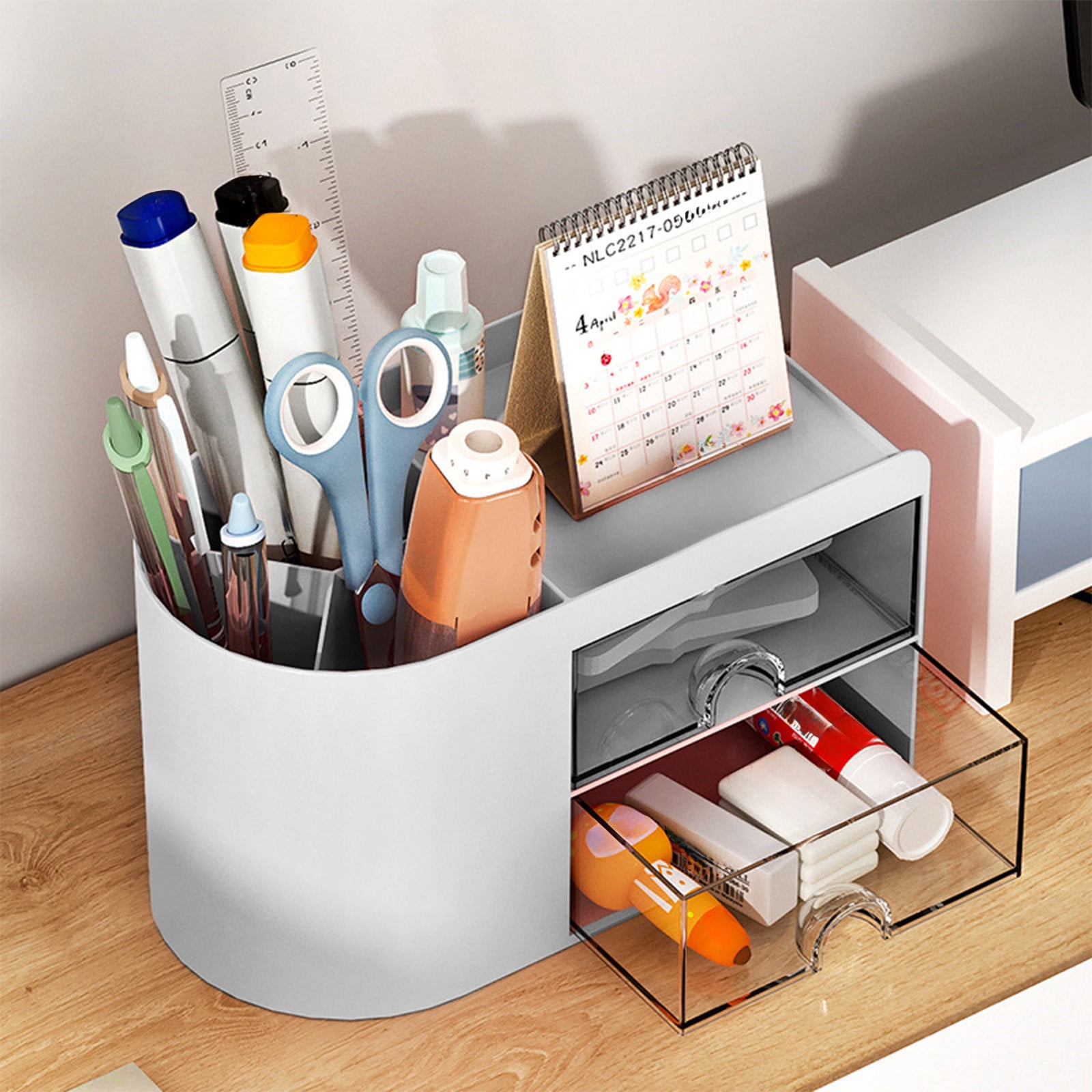 3PC Outdoor teacher gifts Desk Organizer With Drawers Multi Compartment ...