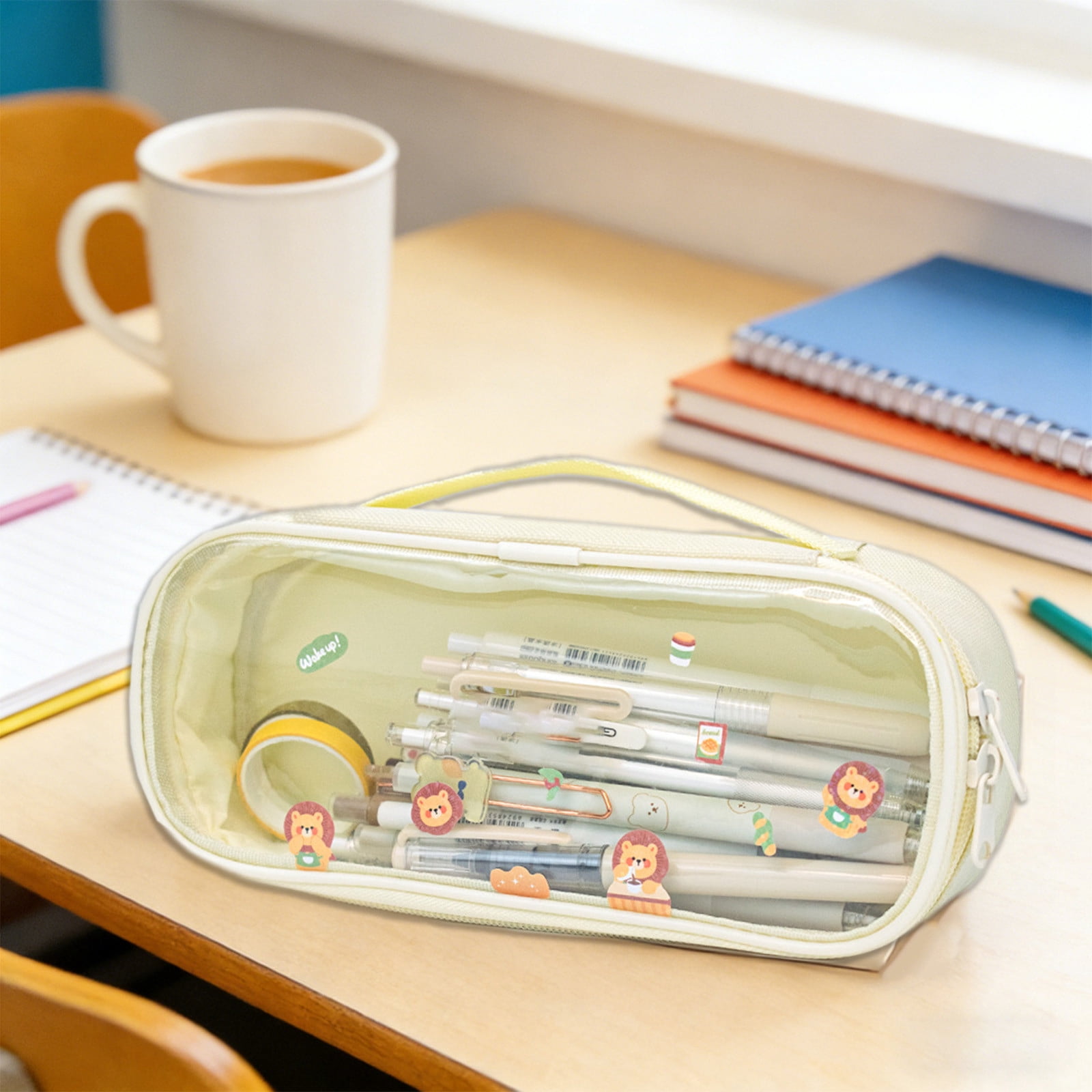 3PC Outdoor teacher gifts Large Capacity Pencil Case For Teens High ...
