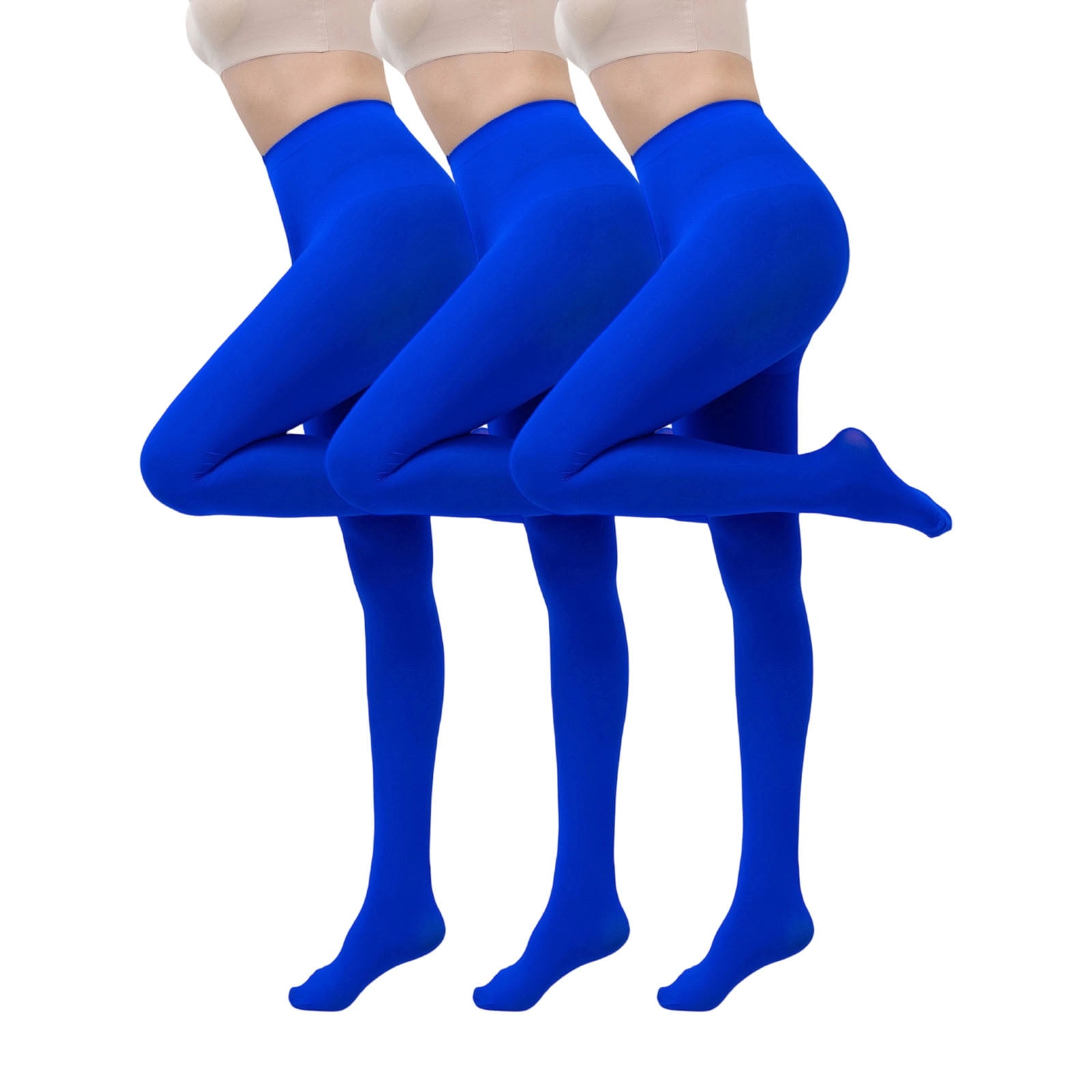 3PC Pastel Pantyhose Women Opaque Tights Thermal Pantyhose Leggings ...