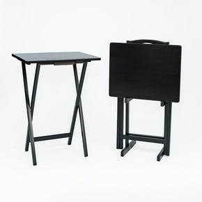 Folding Snack Tables Set