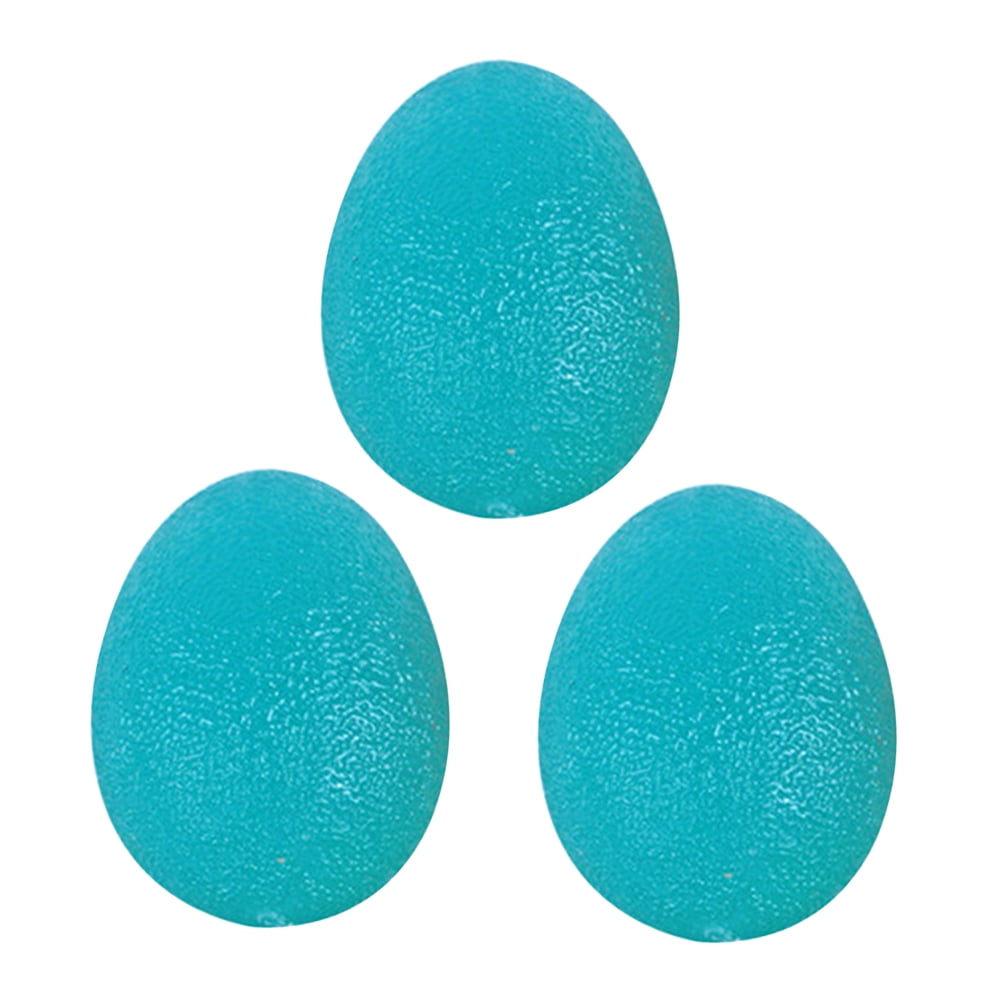 3pc Silicone Grip Balls Hand Therapy Squeeze Relief Stress Ball Hand