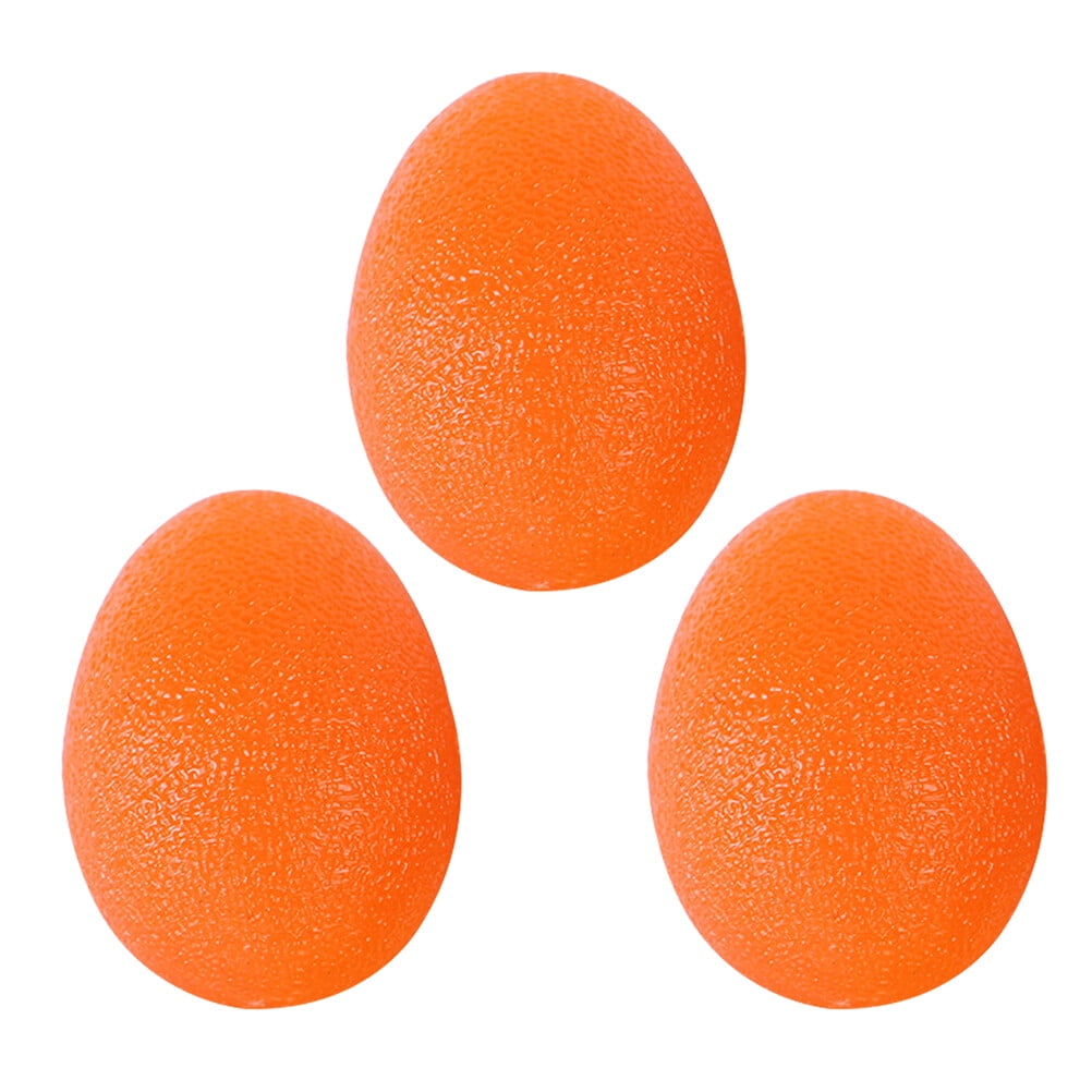 3pc Silicone Grip Balls Hand Therapy Squeeze Relief Stress Ball Hand