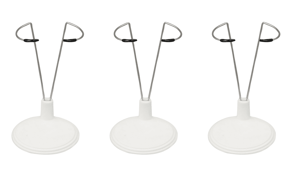 3PC Stand Plush Toy Fixing Stand Toy Display Stand Adjustable Doll ...