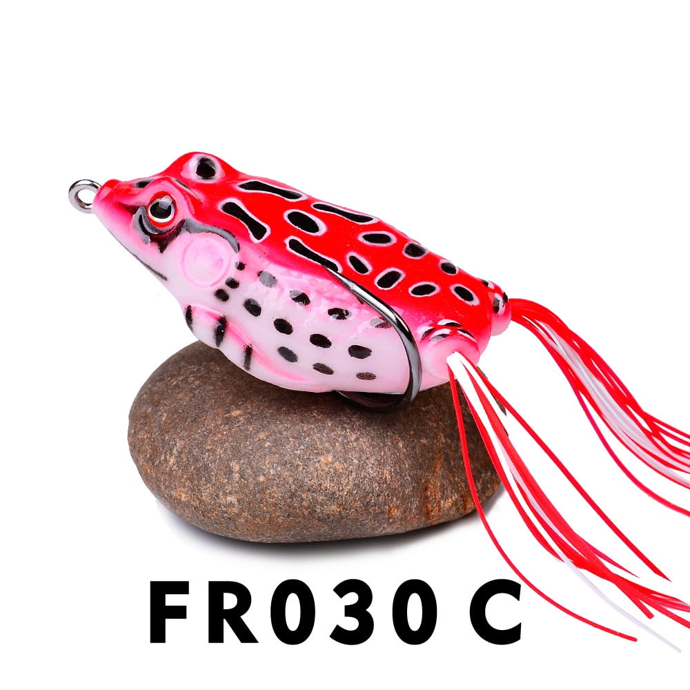 3PC Fishing Lure Flexible Special By Bionic Toad Thunder Kit Artificial ...