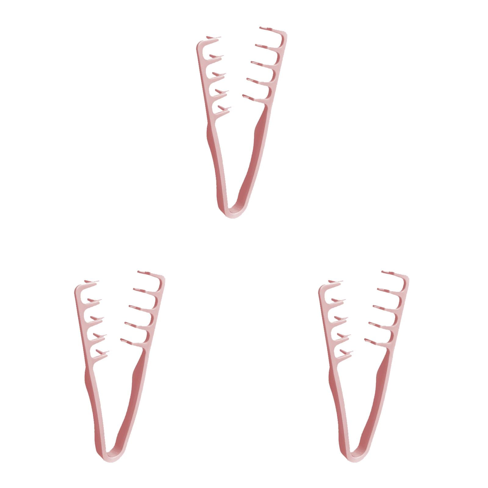 3PC Texture Comb,Wide-Tooth Hair Styling Comb,Hair Texturizing Comb for ...