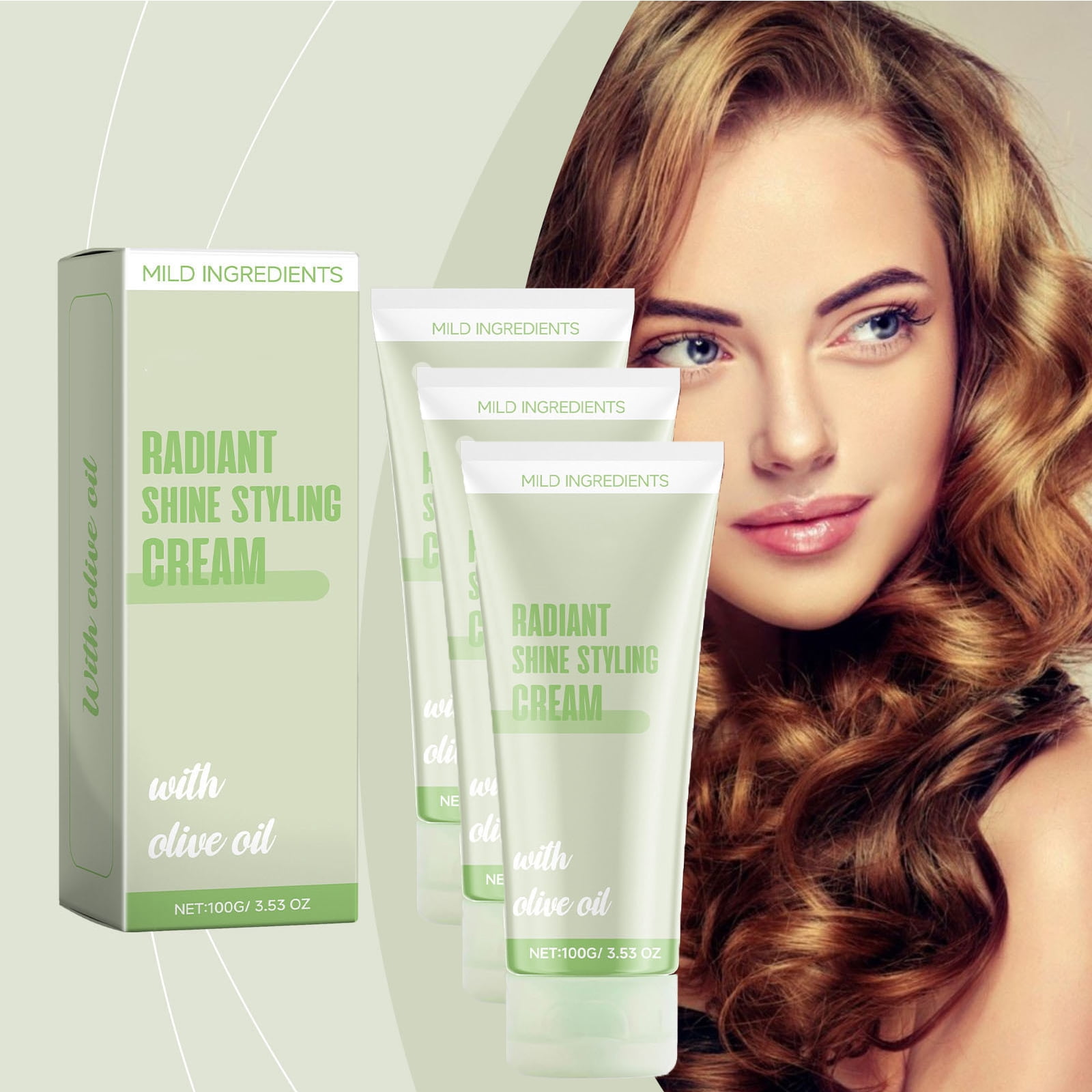 3PC The Original Brilliant Glossing Styling Creme - 3.53oz - Boosts ...