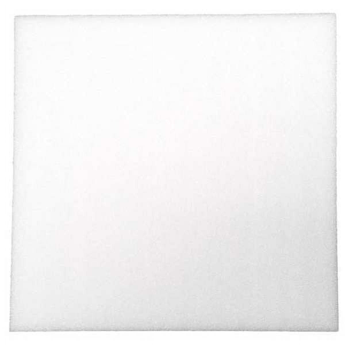 3PC ZoroSelect Foam Sheet, Open Cell, 12 in W, 12 in L, 1/2 in Thick ...