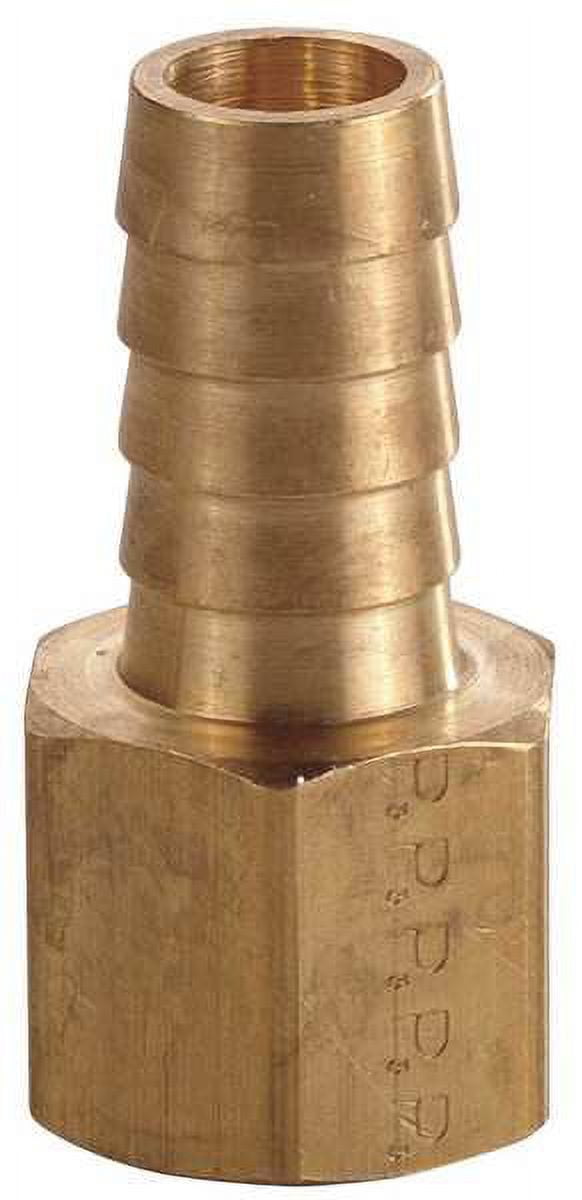 3PC ZoroSelect Straight Crimped or Hose Clamp, 3/8 in Hose I.D, 1/4 in ...