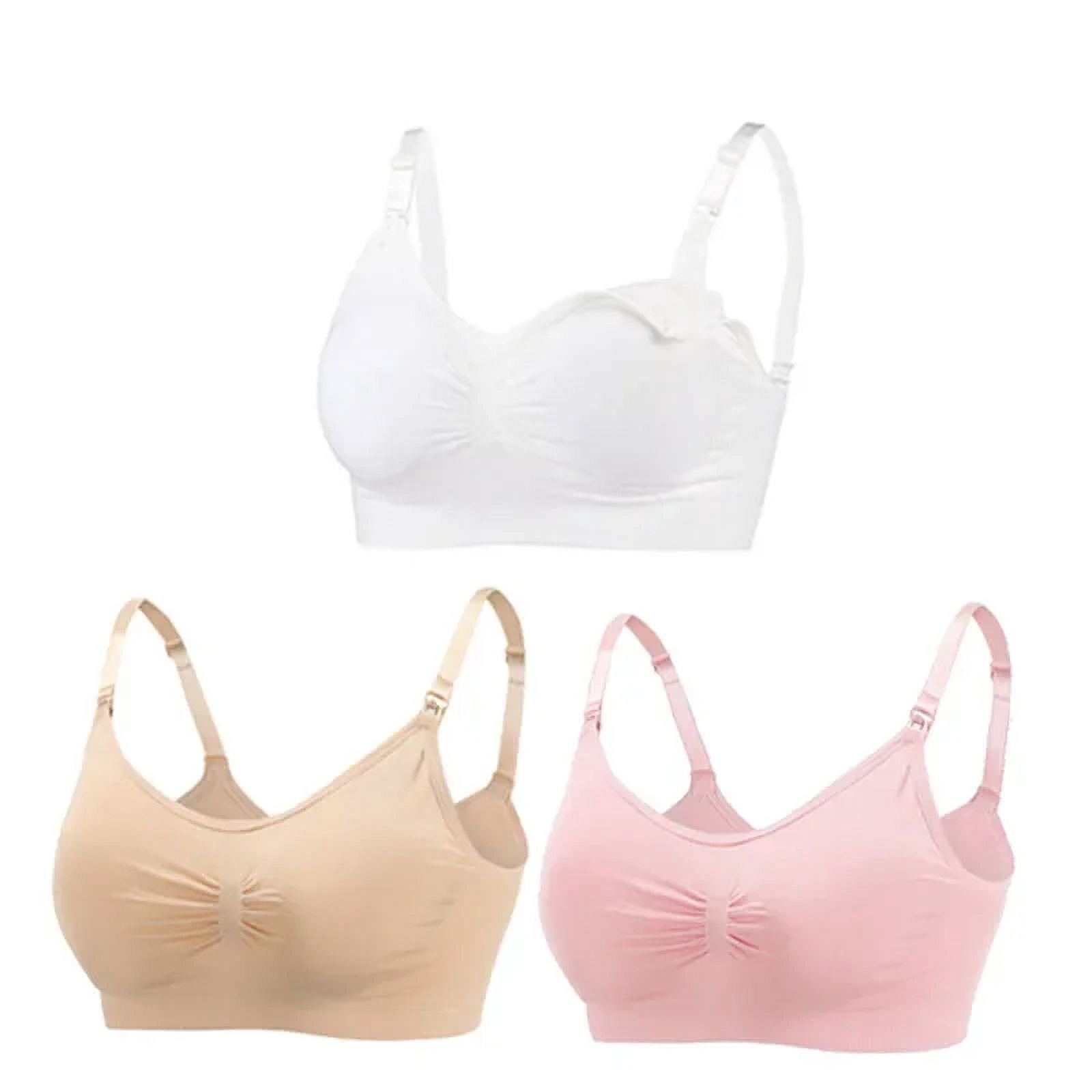 3PC/lot Maternity Nursing Bras Cotton Breastfeeding Pregnant Women ...