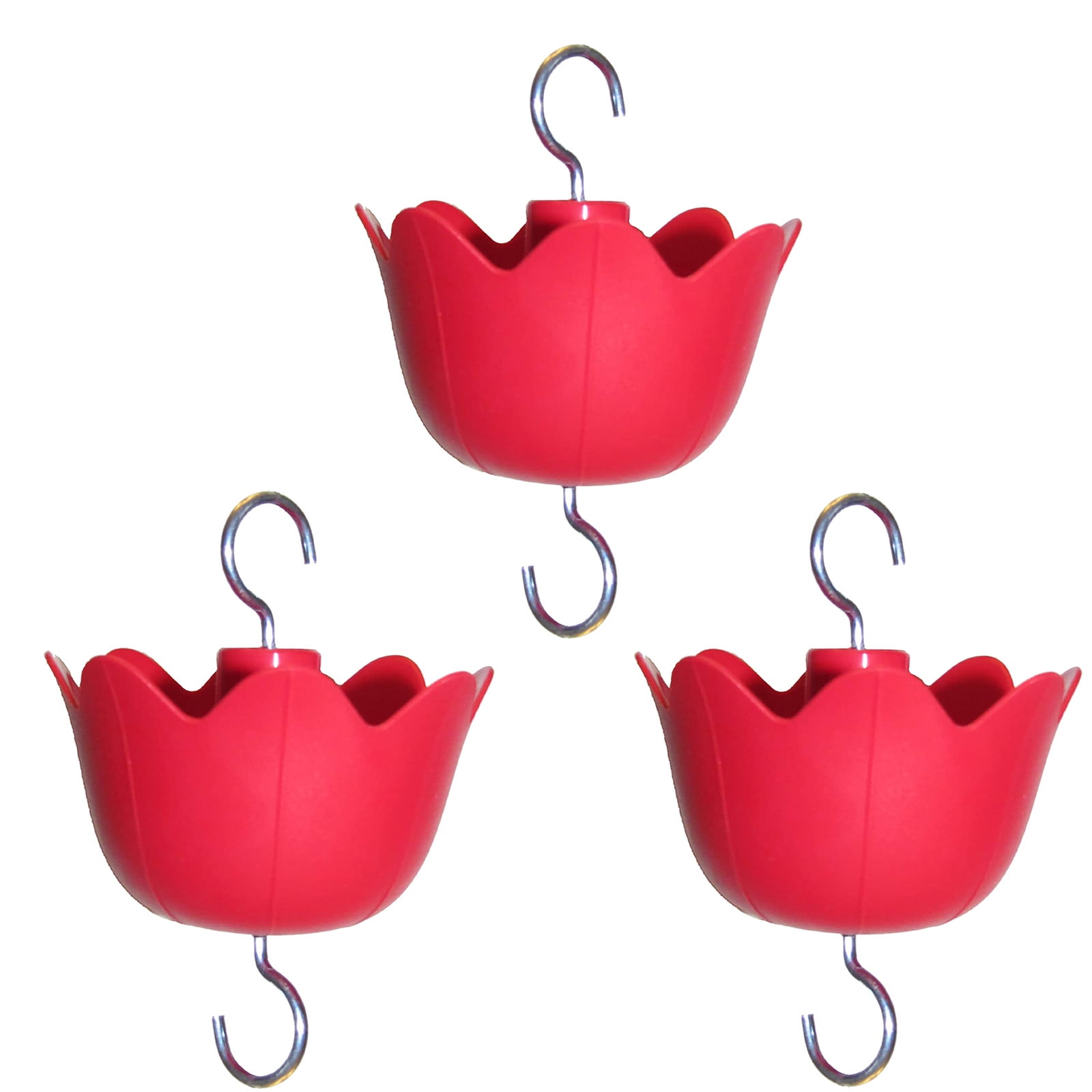 3PCHummingbird Feeder Hook Ant Moat Insect Protection Trap Bird Feeder ...