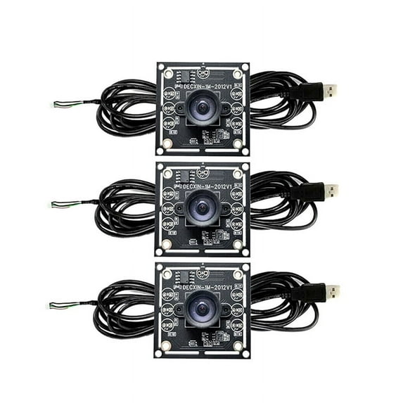 3PCS 100 Degree Camera Module 1MP OV9732 1280x720 USB Free Driver ...
