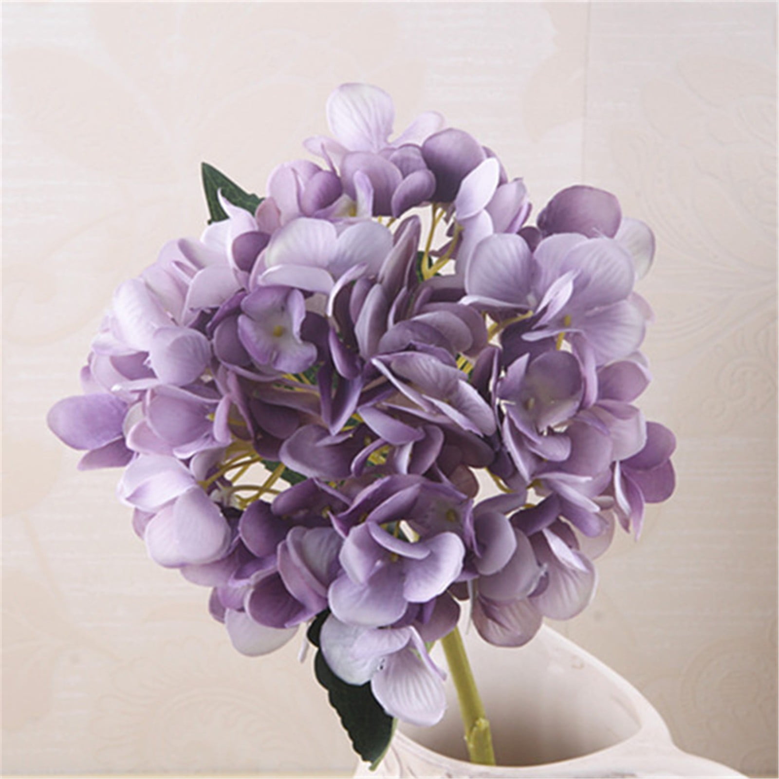 3PCS 16.4In Artificial Hydrangea Silk Flowers Bouquet, Faux Hydrangea ...