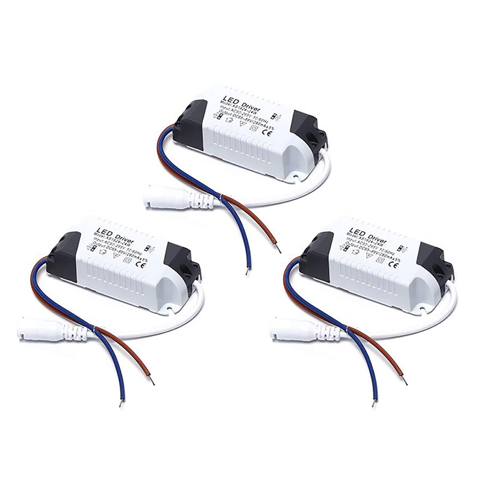 3PCS 18-24W LED Driver Adapter Transformer Ceiling Light Power Supply ...