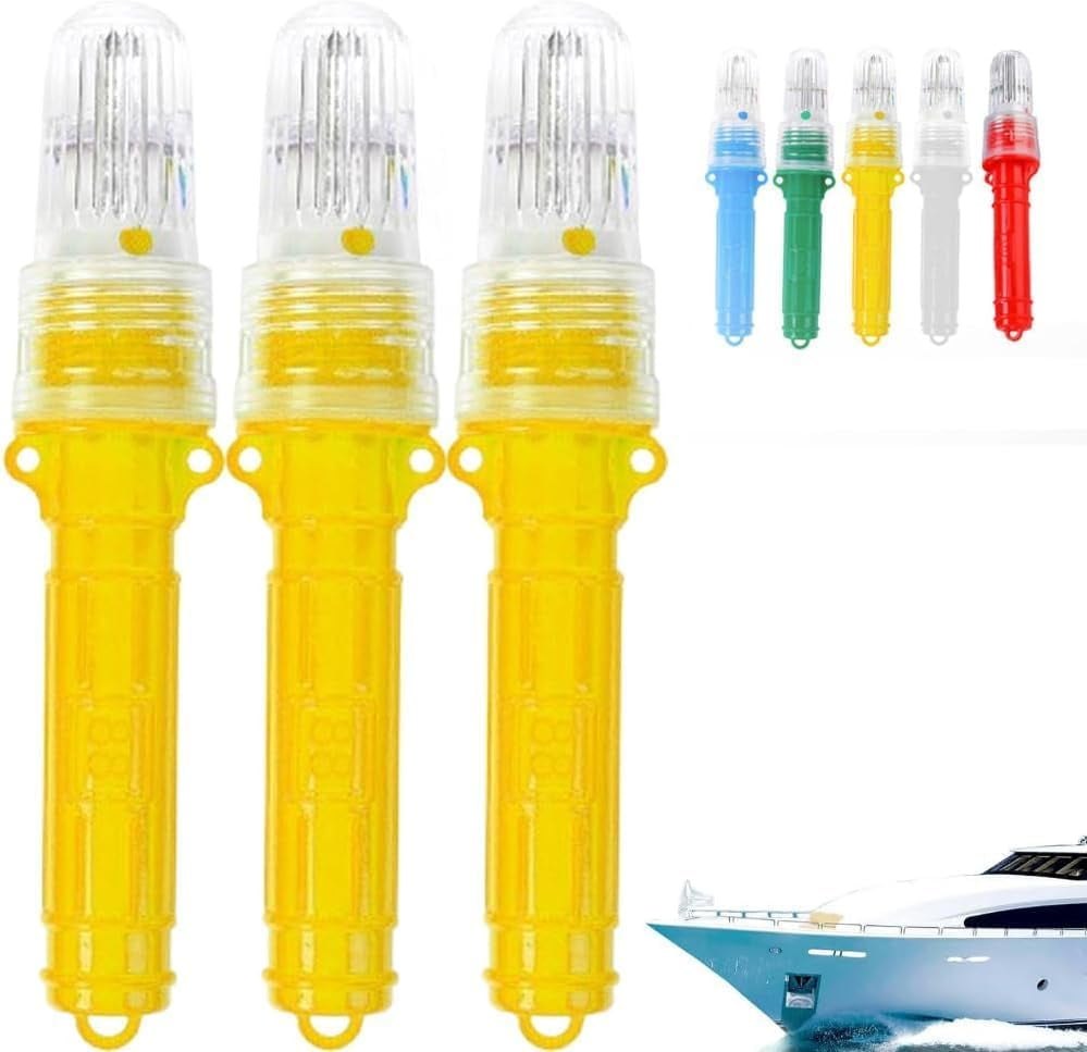 3PCS 2025 Upgrade Boat Flares Coast Guard Approved Marine, Waterproof ...