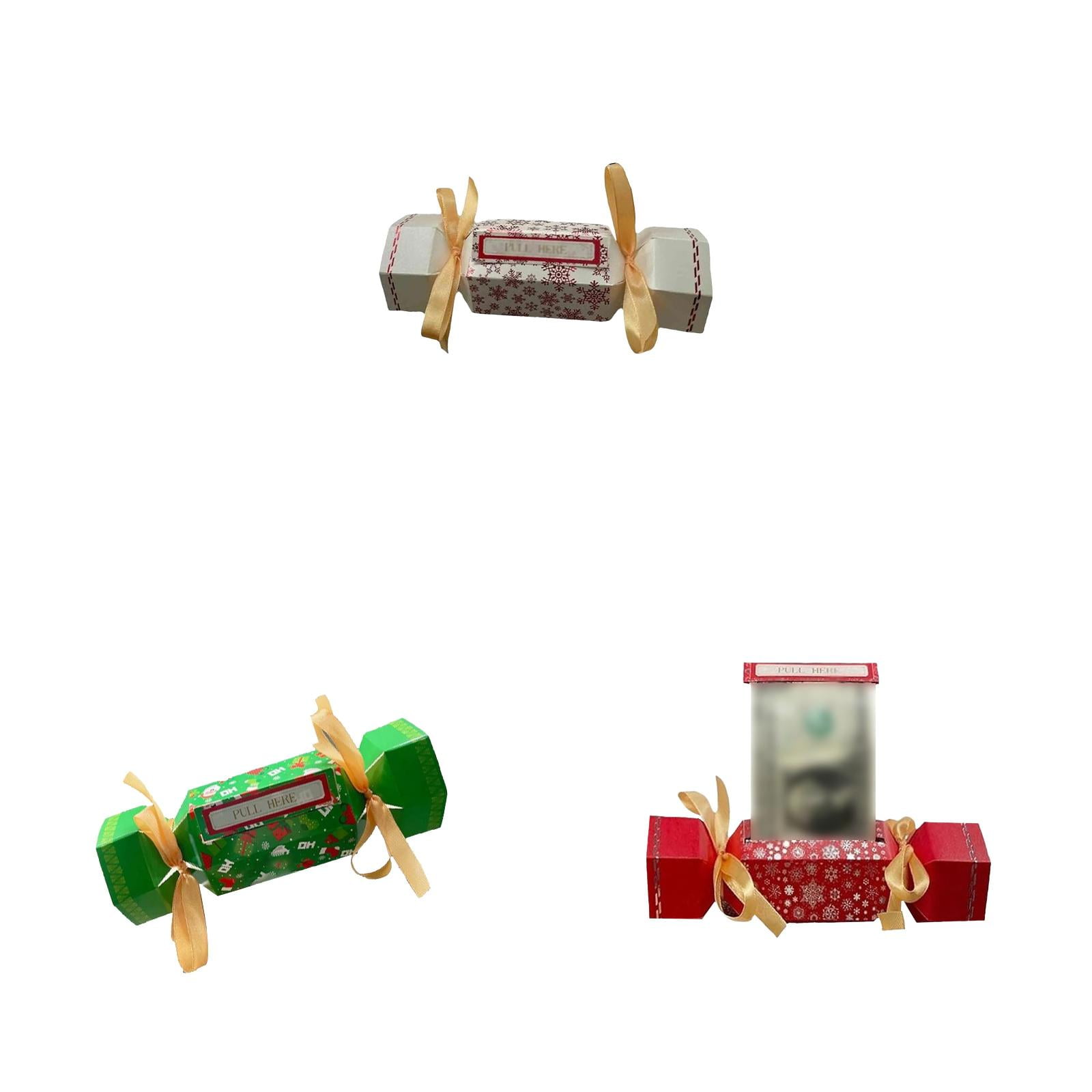 3PCS 2026 Christmas Surprise Money Pull Pouch – Hexagon DIY Cash Gift ...