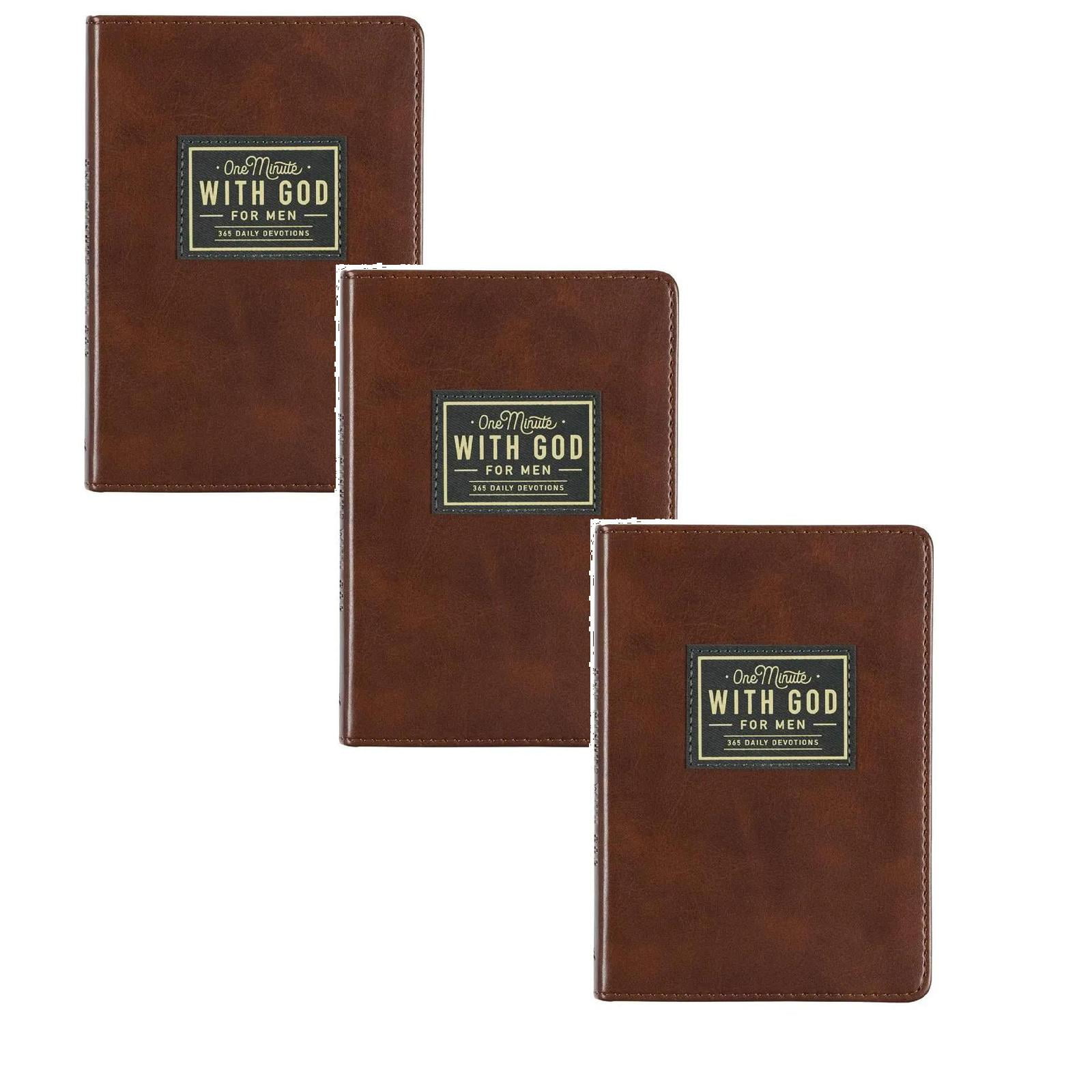 3PCS 2026 One Minute with God Daily Devotional for Men - 365 Days of ...