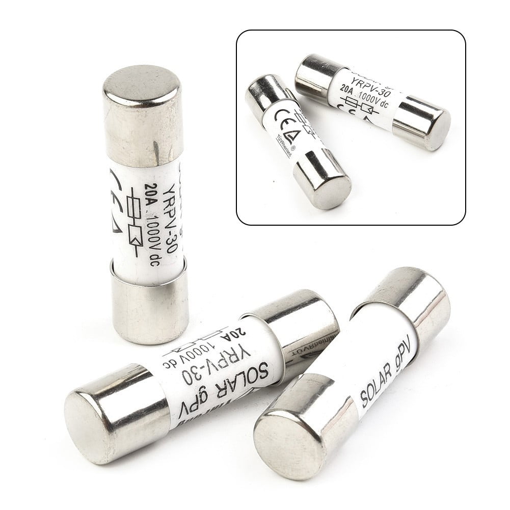 3PCS 30A Consumer Unit Fuse Box Fuse 30 Amp PV DC Fuse 1000V 10*38mm ...