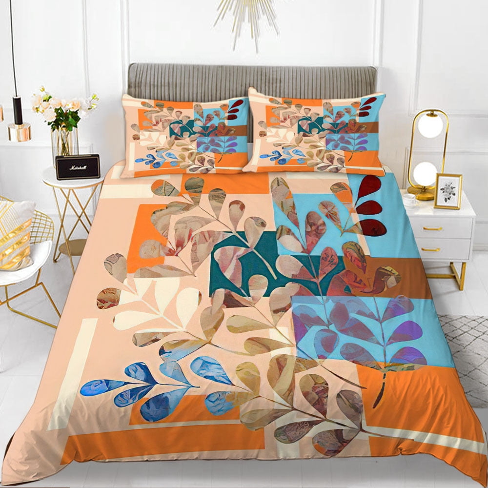 3PCS 3D Floral Print Flowers Pattern Bedding Sets King Size Kawaii Cute ...