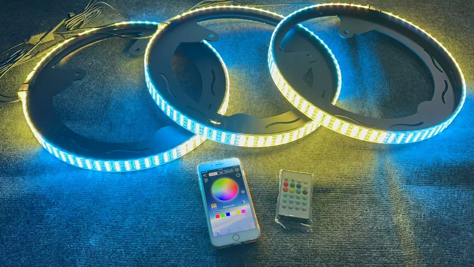 Tzvmny 3 Piece LED Chasing Exterior Decorative Lights Fits Polaris ...