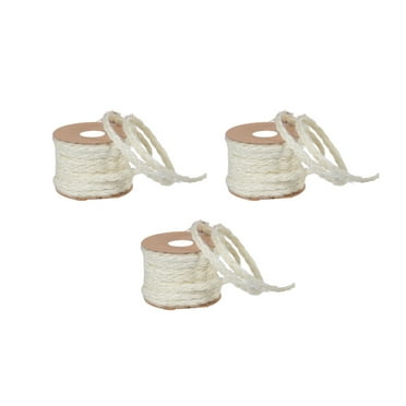 3mm Jute Twine, 100 Feet Braided Jute Rope Natural Thick Twine for ...