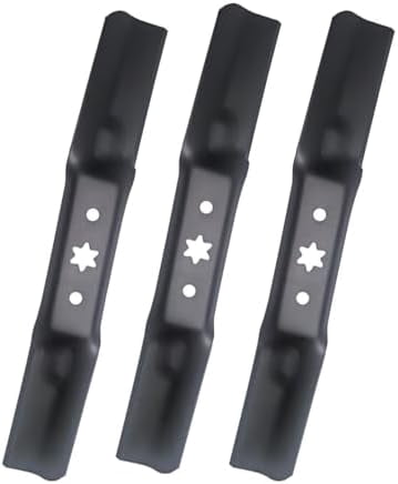 3PCS 742-05052A 942-05052A Blades for 50 Inch Deck Lawn Mower 2-in-1 ...