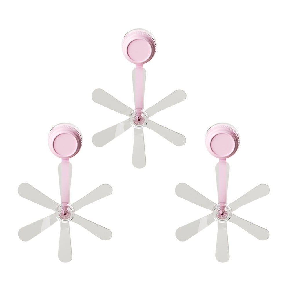 3PCS Adjustable Air Conditioning Deflector,Windmill Design Air Guide Fan with Anti-Direct ...