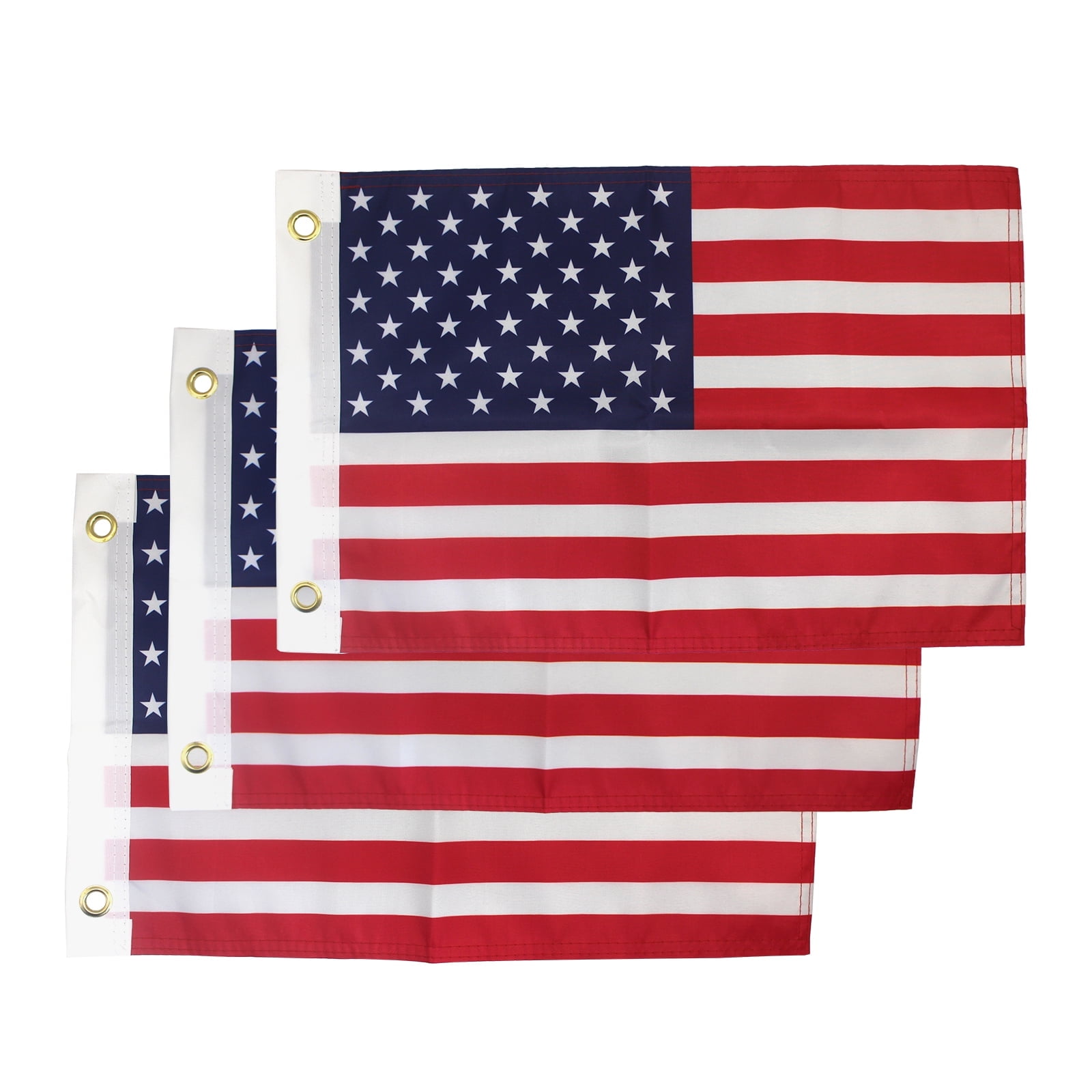 3PCS American Boat Flags Boating Sailing US Small Flags for Boat(Flag ...