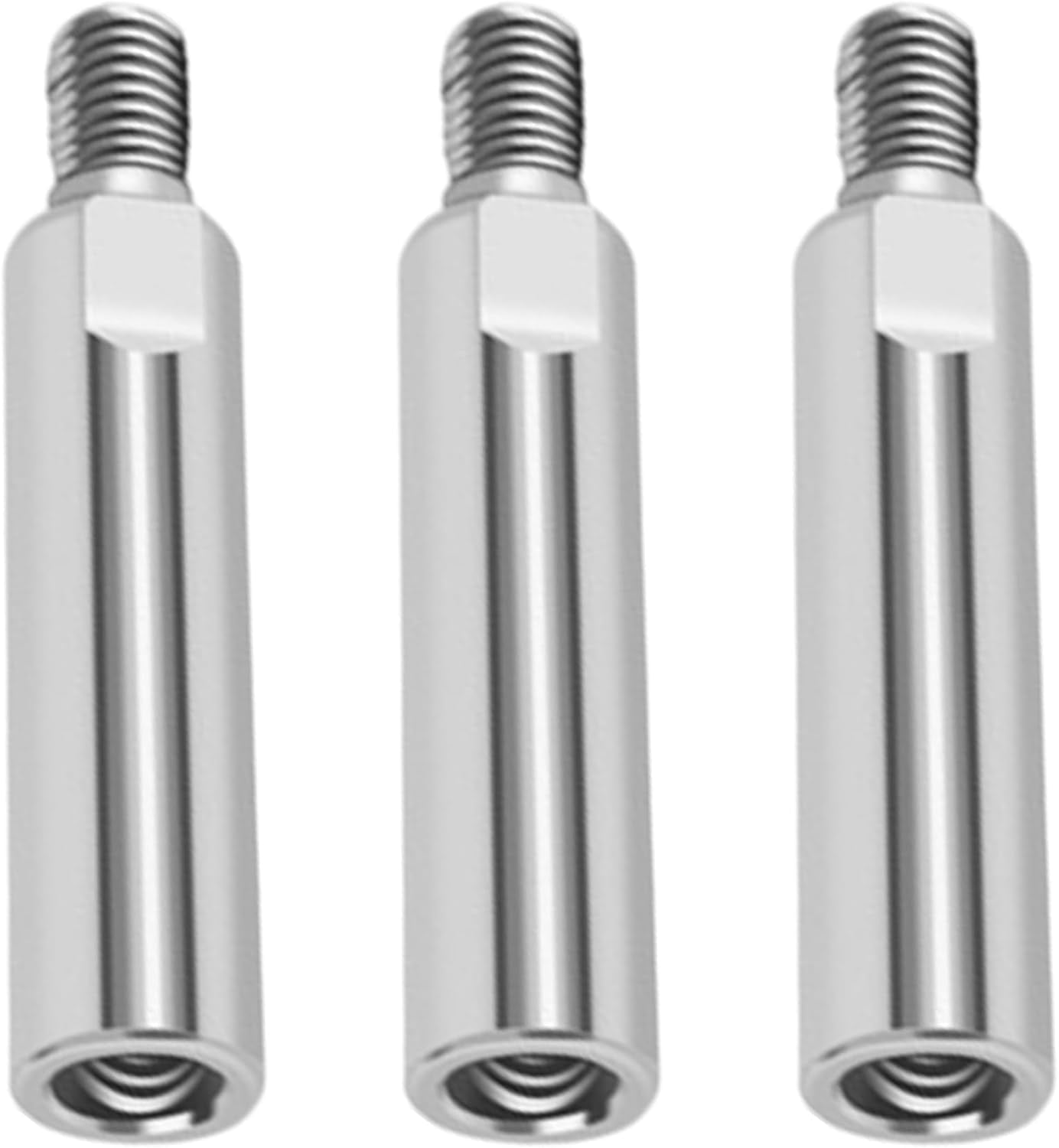 3PCS Angle Grinder to Drill Adapter Set - M10 Threaded Connecting Rods ...