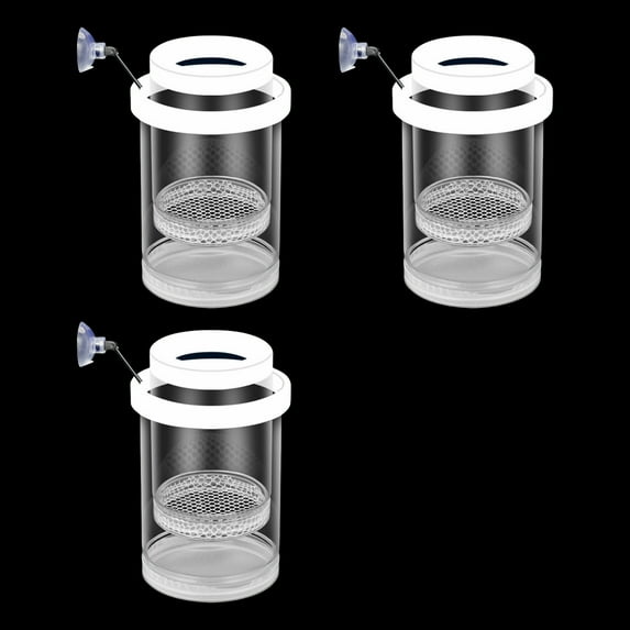 3PCS Aquariums Isolation Box for Protecting Baby Fish and Shrimp from ...