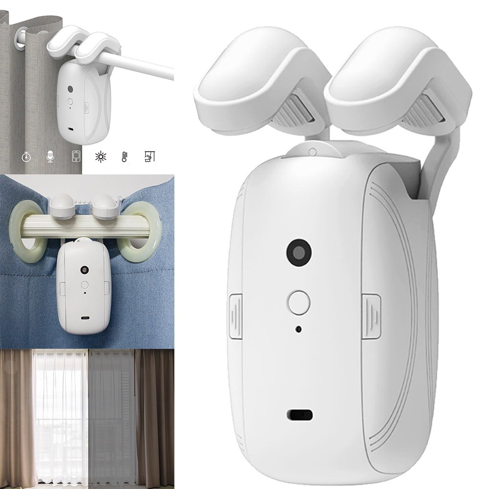 3PCS Automatic Curtain Opener, Smart Automatic Curtain Opener Control ...