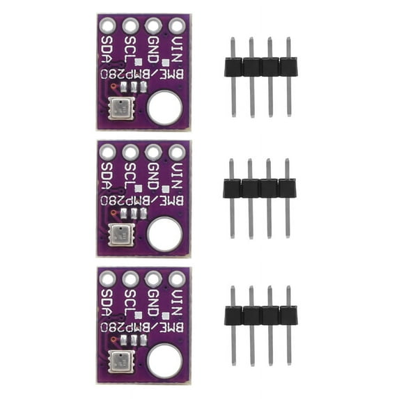 3PCS BME280 5V Digital Sensor Temperature Humidity Barometric Pressure Sensor Module SPI BME280 ...