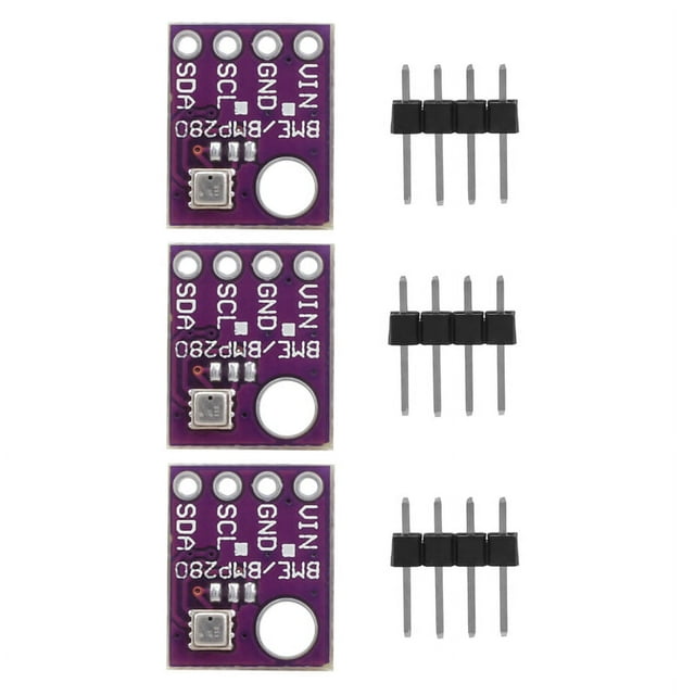 3PCS BME280 5V Digital Sensor Temperature Humidity Barometric Pressure ...
