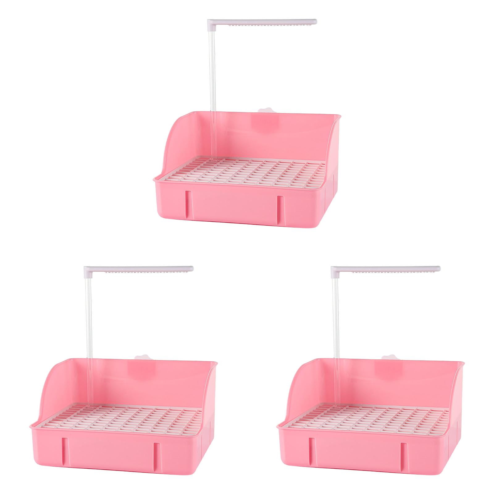 3PCS Bird Bath Shower with Automatic Pump Adjustable Water Flow Parrot ...