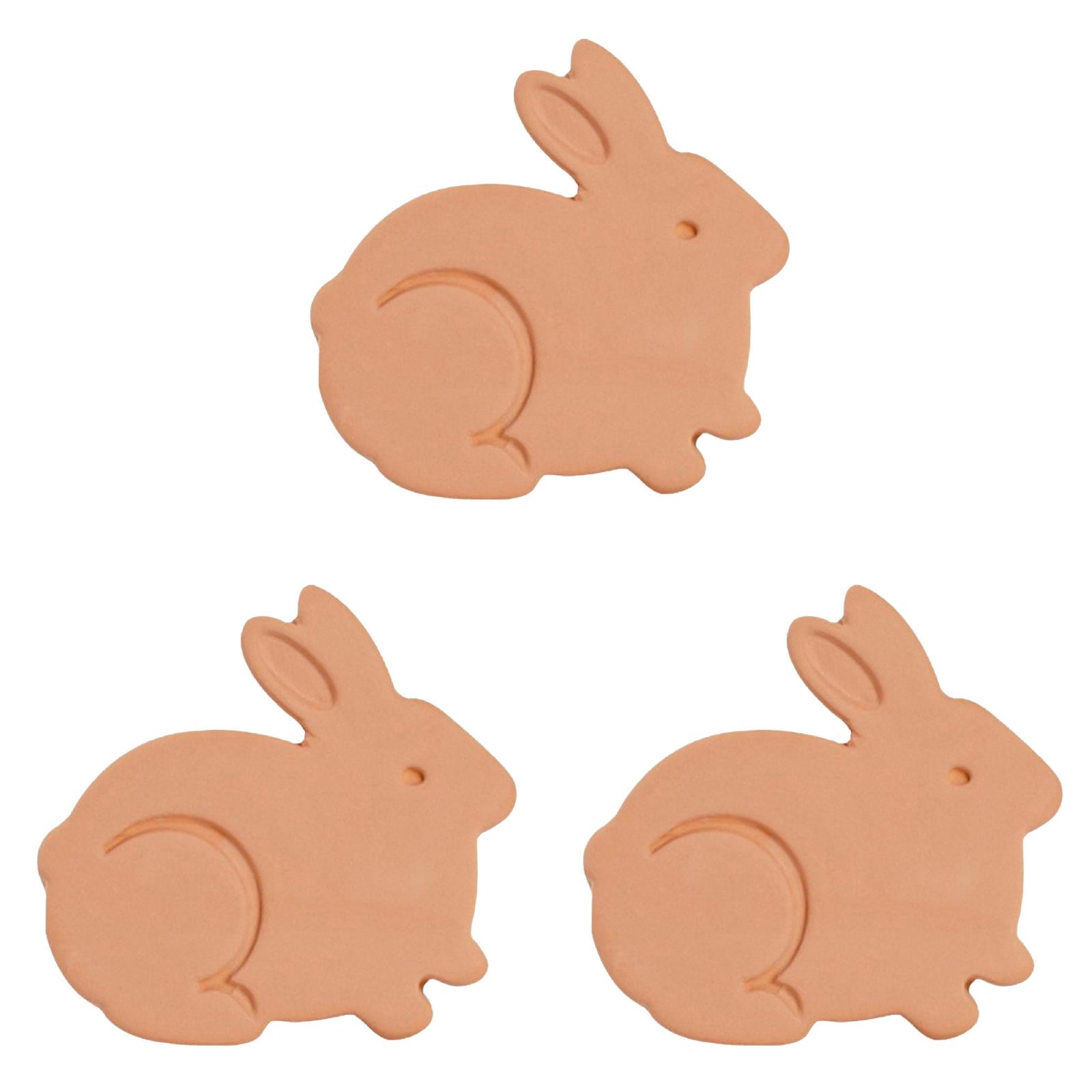 3PCS The Brown Sugar Bear/Owl/Fish/Squirrel/Bunny -Terracotta Cotta ...