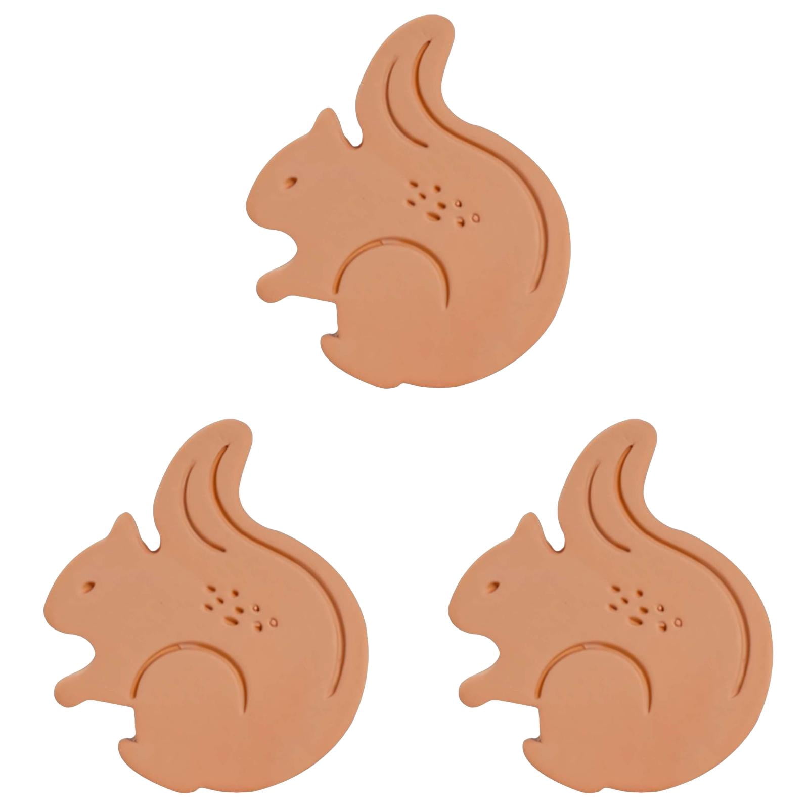 3PCS The Brown Sugar Bear/Owl/Fish/Squirrel/Bunny -Terracotta Cotta ...