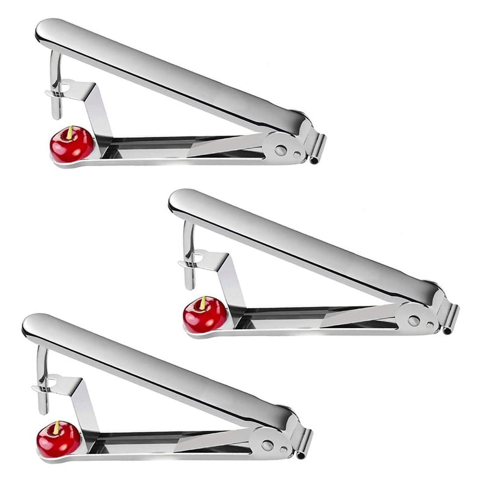 3PCS Cherry Pitter Remover Stainless Steel Cherries Corer Pitter Tool ...