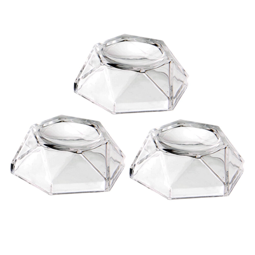 3PCS Chic Crystal Ball Display Base Acrylic Ball Display Holder (L ...