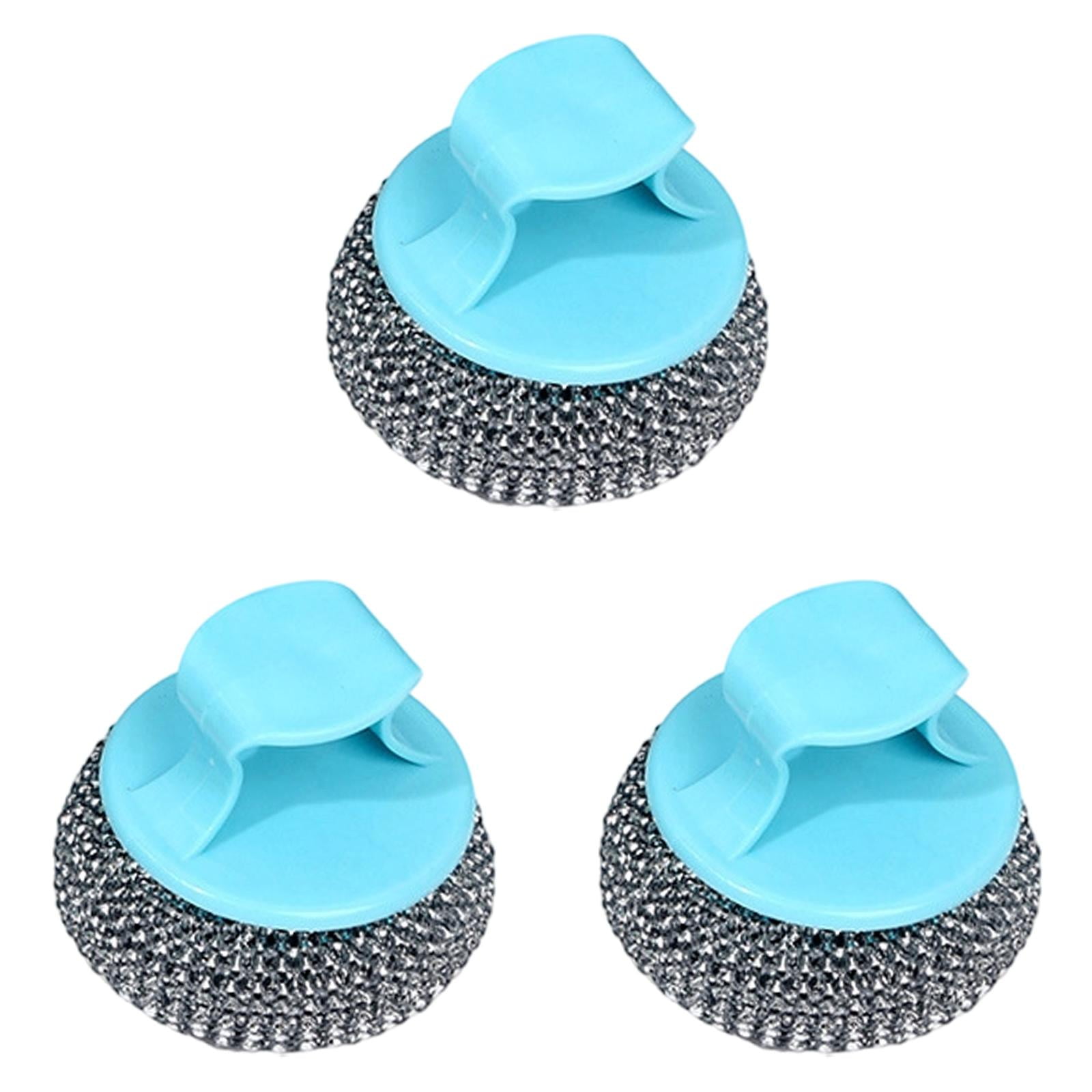 3PCS Cleaning Brush, Pot Cleaner Household Kitchen Brush, Pan Cleaning ...