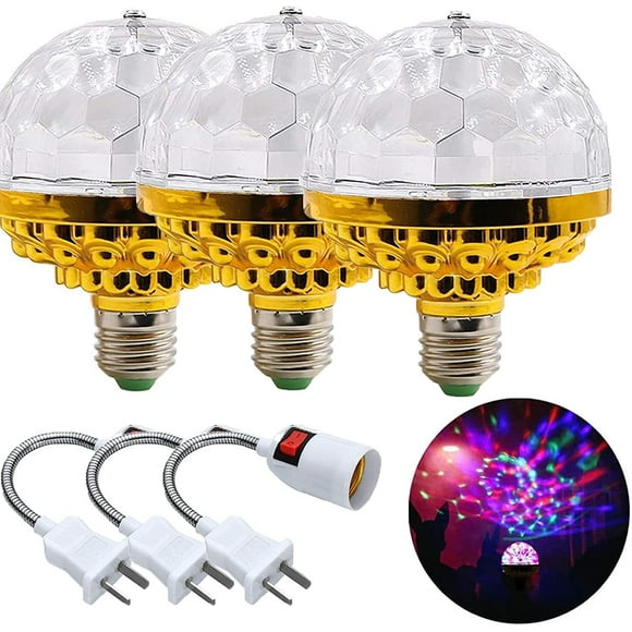 Rotating Disco Light Bulb