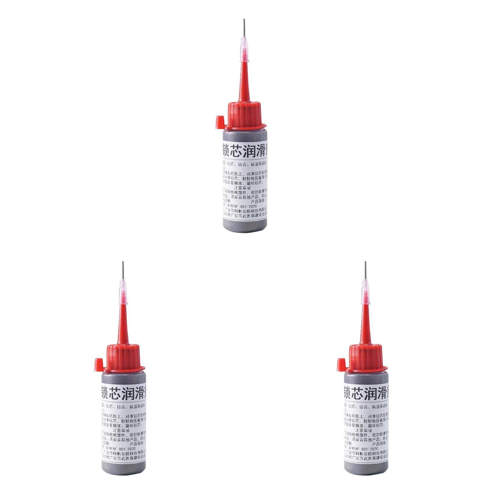 3PCS DIY 60ml Powder Lubricant - Hinge, Lock, Car Padlock & Garage Door ...