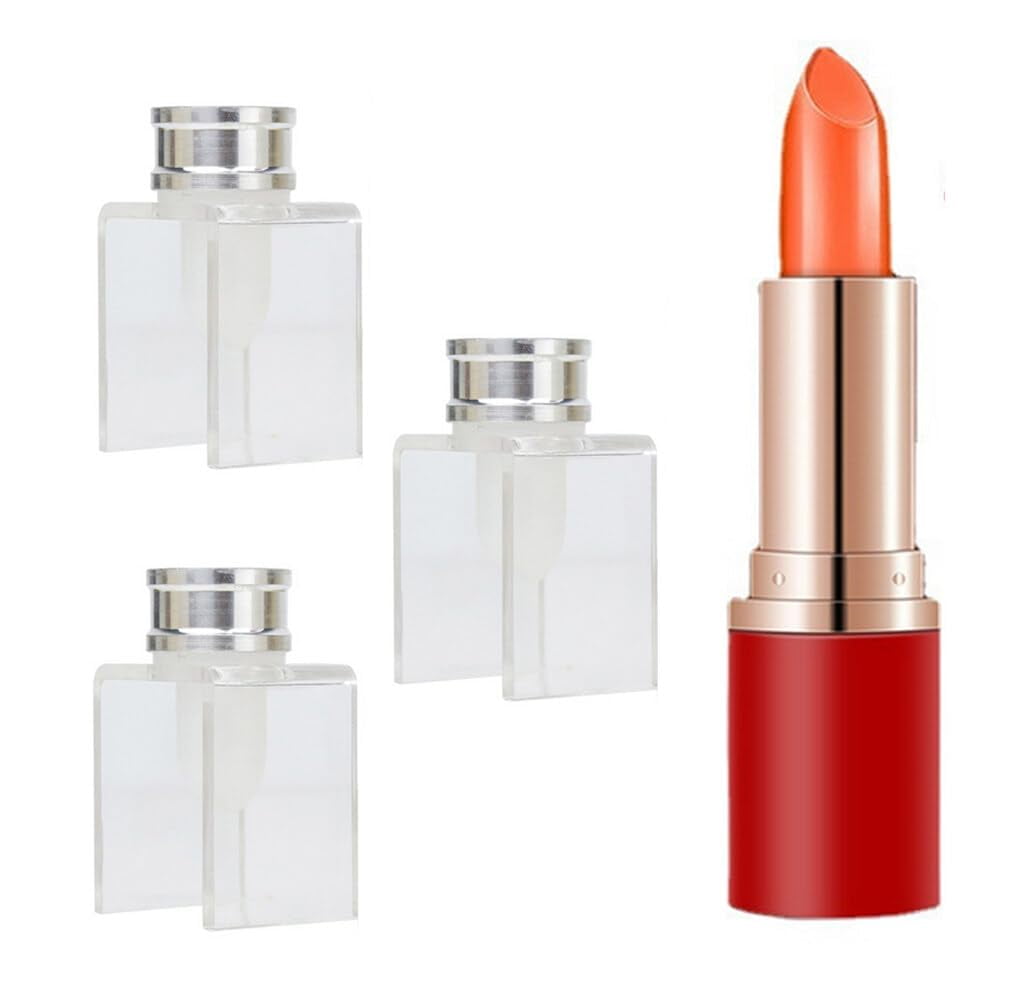 3PCS DIY Lipstick Maker STF9 Mold Silicone Filling Tube DIY Homemade ...