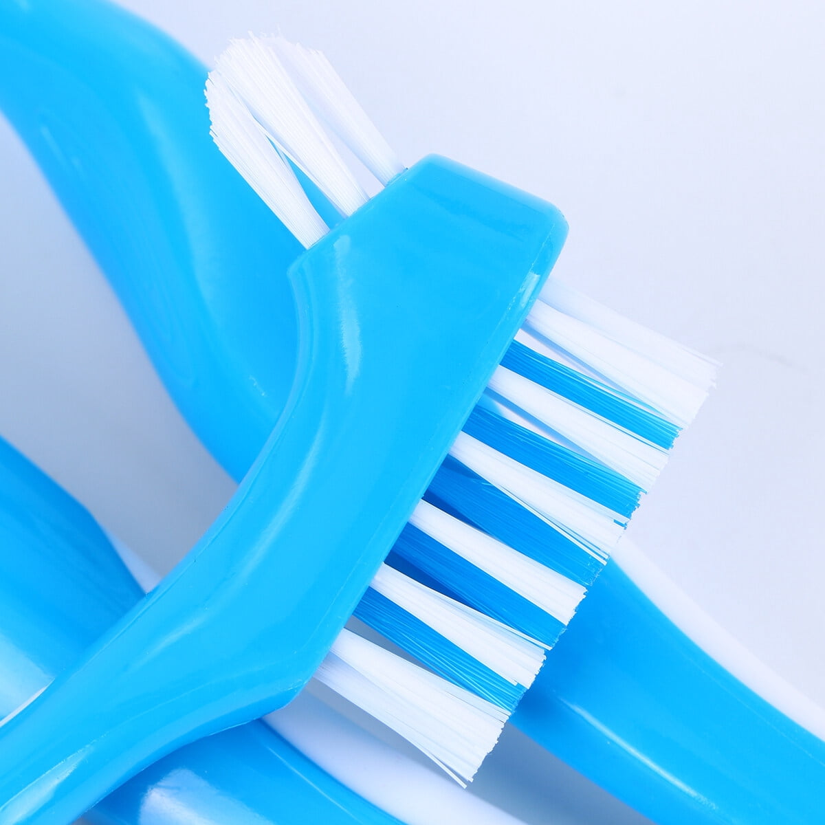 Raindrops Denture Brush with Double Sided Heads for Effective Cleaning ...