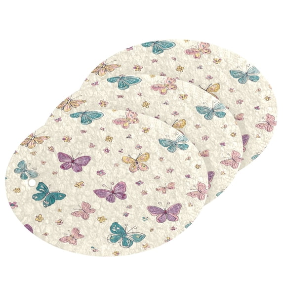 3PCS Dish Cleaning Sponge Scrubs Dish Pad for Wash Dish for Non-Stick ...