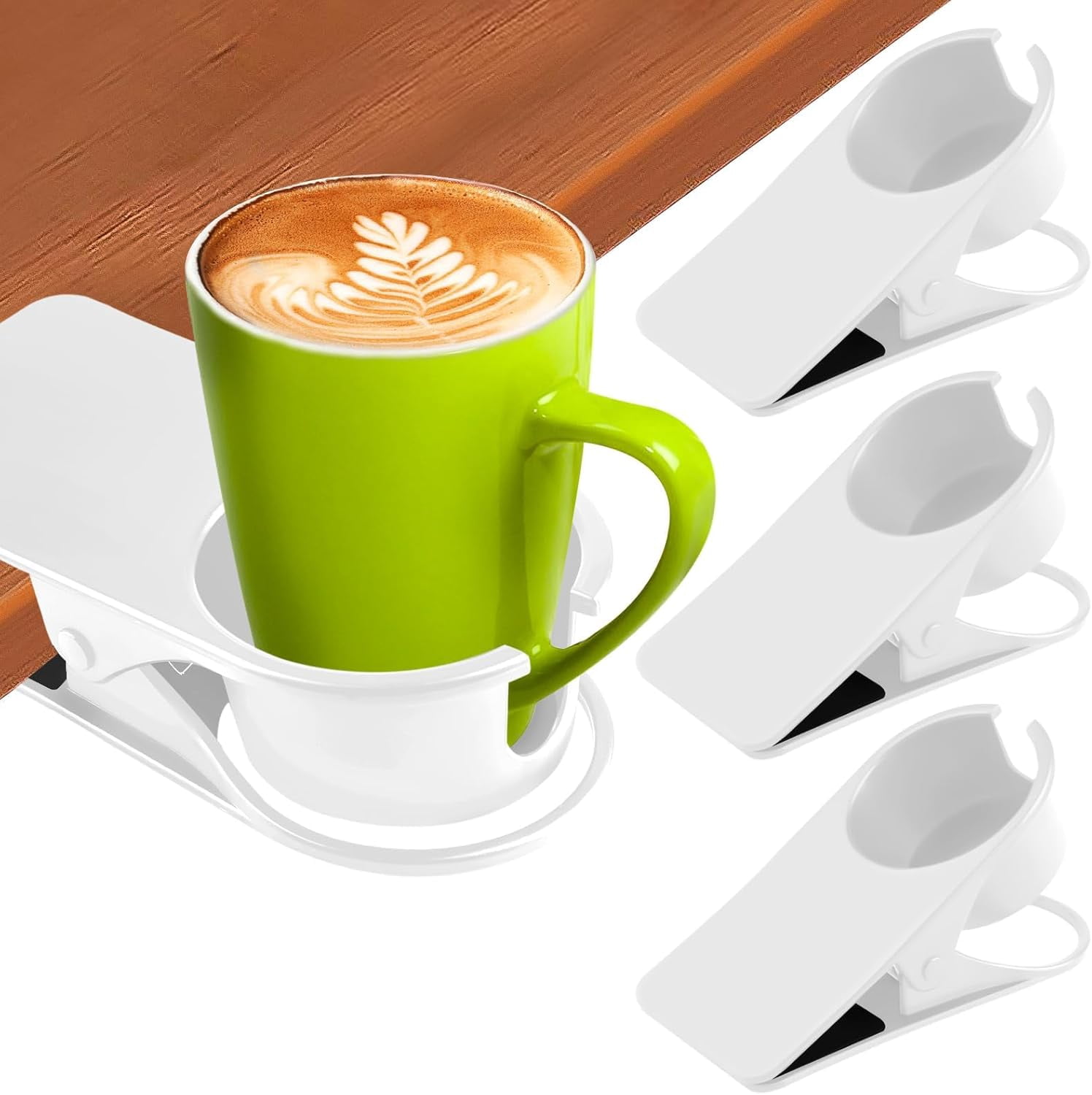 3PCS Drinking Cup Holder Clip Chair Desk Bottle Cup Stand DIY Glass ...