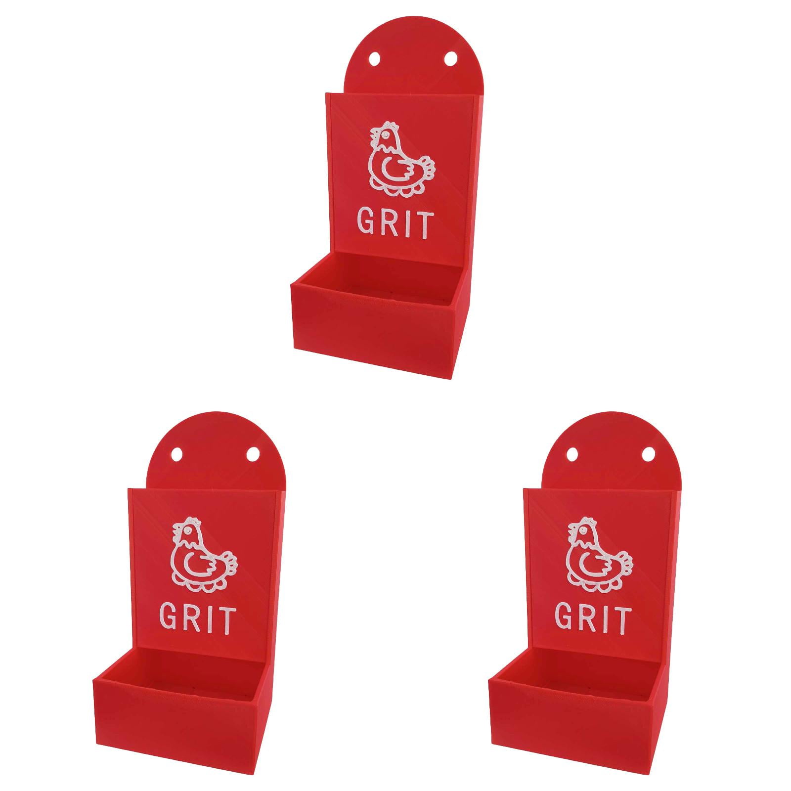 3PCS Dual-Purpose Chicken Feeder - Oyster Shell and Grit Combo ...