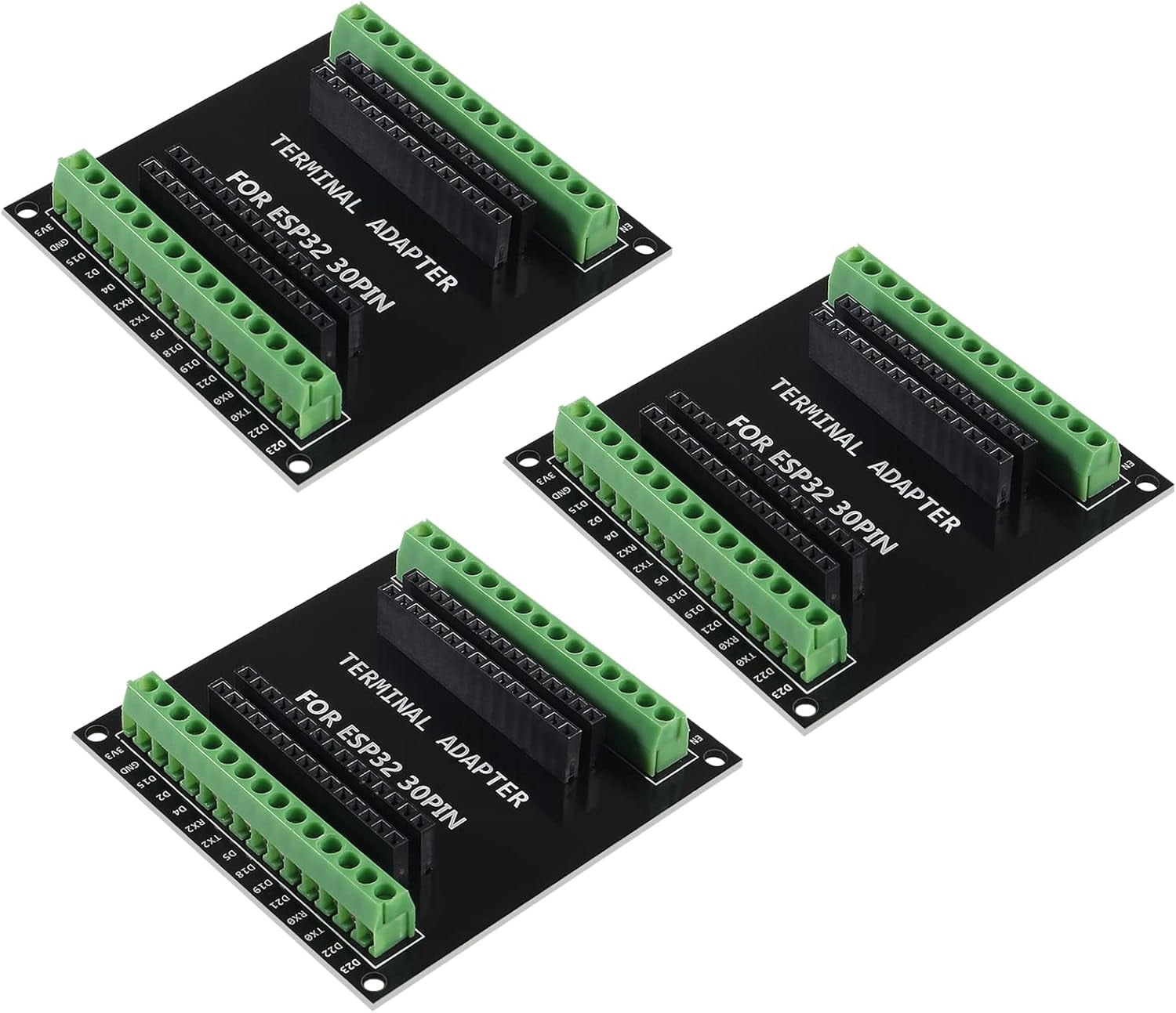 3PCS ESP32 Breakout Board GPIO 1 into 2 Compatible with 30 Pins ESP32S ESP32 Development Board 2 ...