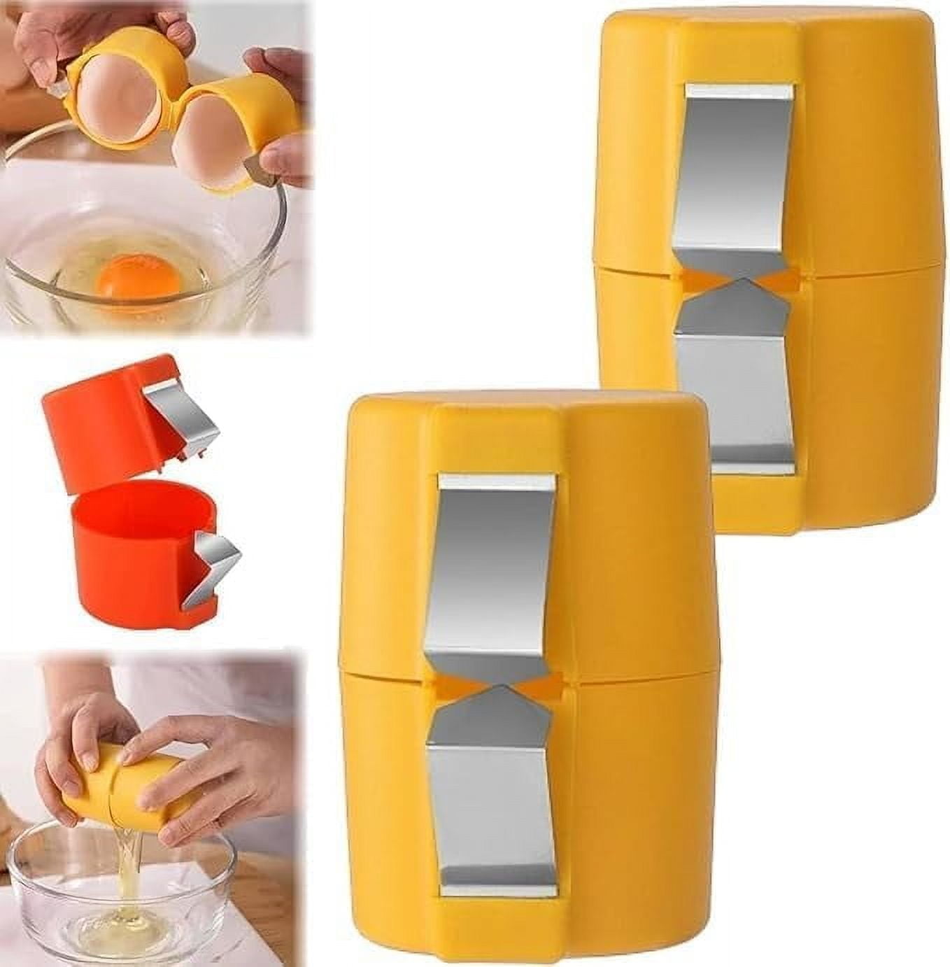 3PCS Egg Shell Opener | Egg Cracker Peeler & Separator for Raw & Hard ...